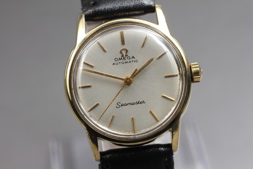 [Near MINT] Omega Seamaster Cal.471 32mm Gold Automatic Men's From ...