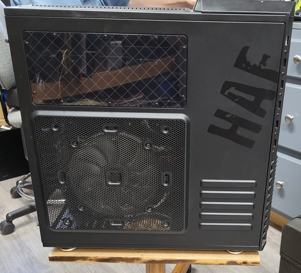 Cooler Master HAF X Full Tower PC Desktop Case Black | eBay