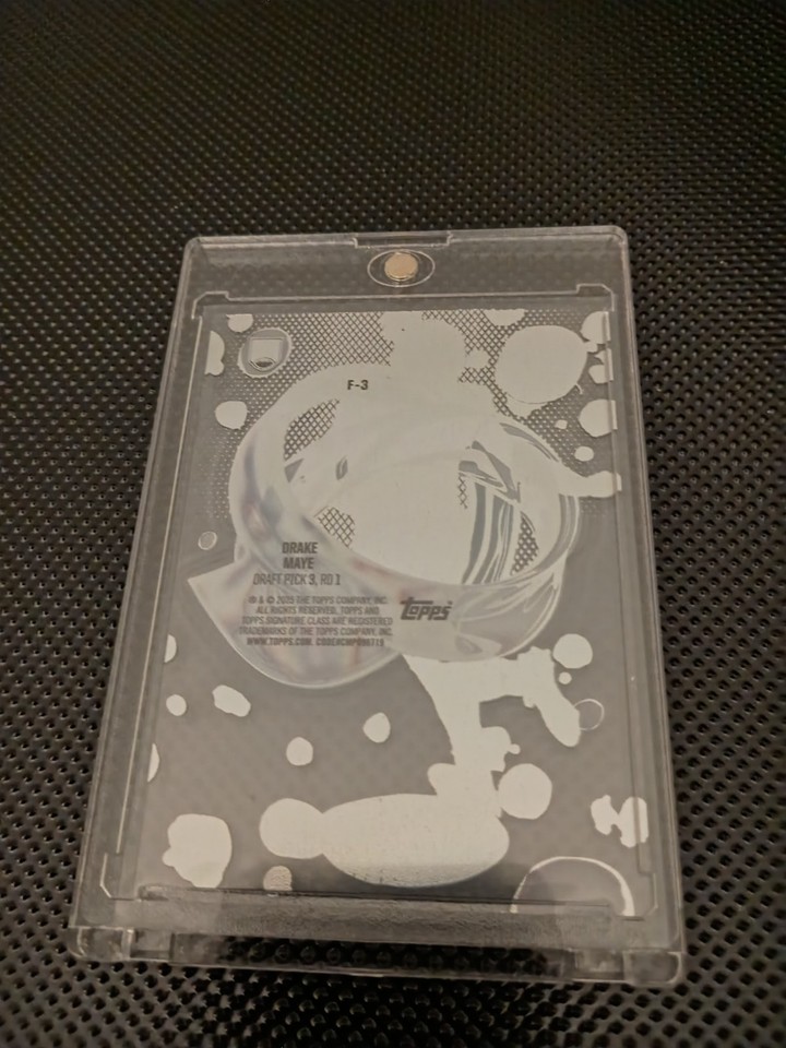 2025 Topps Signatures DRAKE MAYE RC #F-3 Fluidity New England Patriots ...