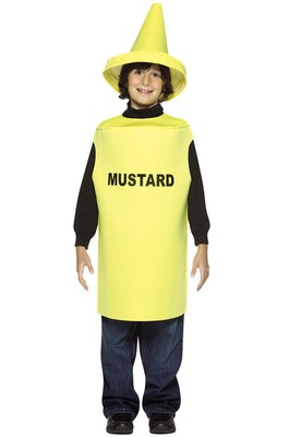 Brand New Funny Lightweight Mustard Child Halloween Costume | eBay