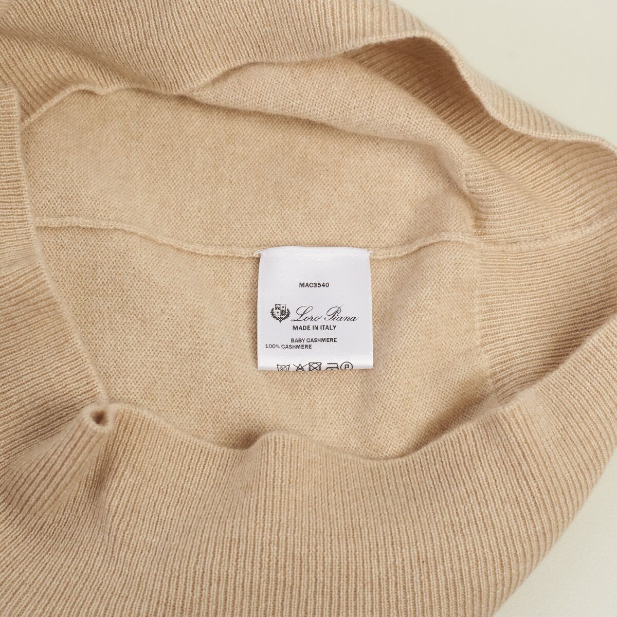 LORO PIANA 1695$ Baby Cashmere Sweater - 1/2 Zip, High LORO PIANA 1695$ Baby Cashmere Sweater - 1/2 Zip, High