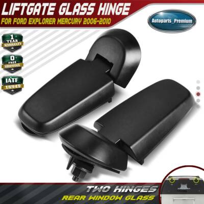 Liftgate Window Glass Hinges for Ford Explorer Mercury 2006-2010 Rear ...