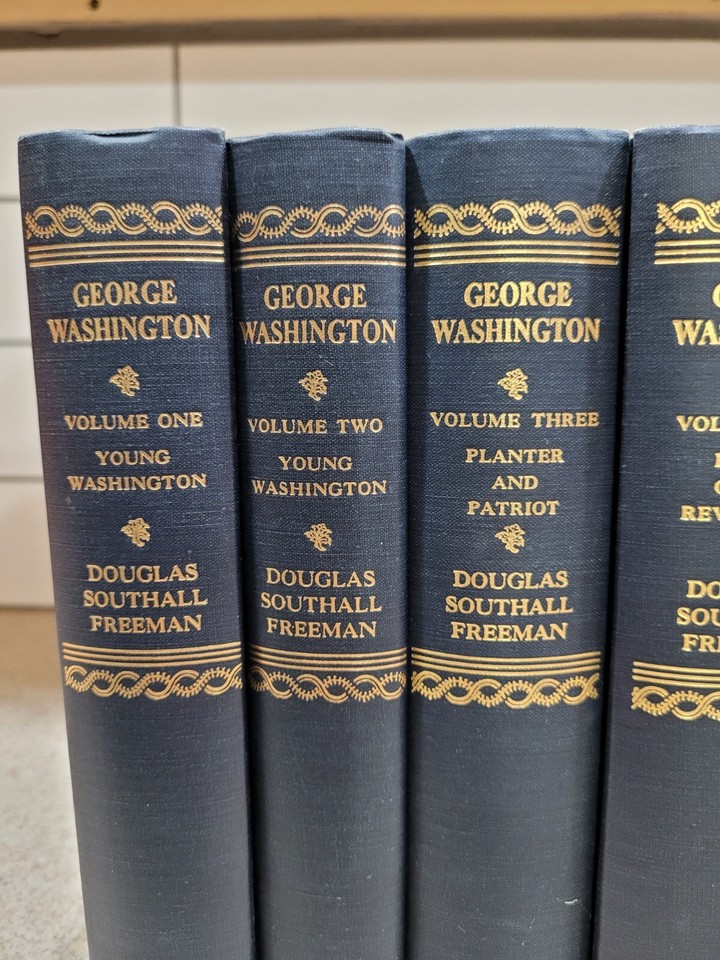 Douglas Southall Freeman George Washington, Volumes 1 - 7 All 1st ED ...