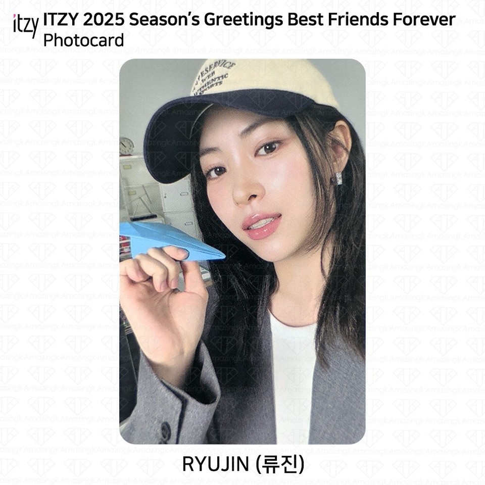 ITZY 2025 Season's Greetings Best Friends Forever Photocard ID Photo ...