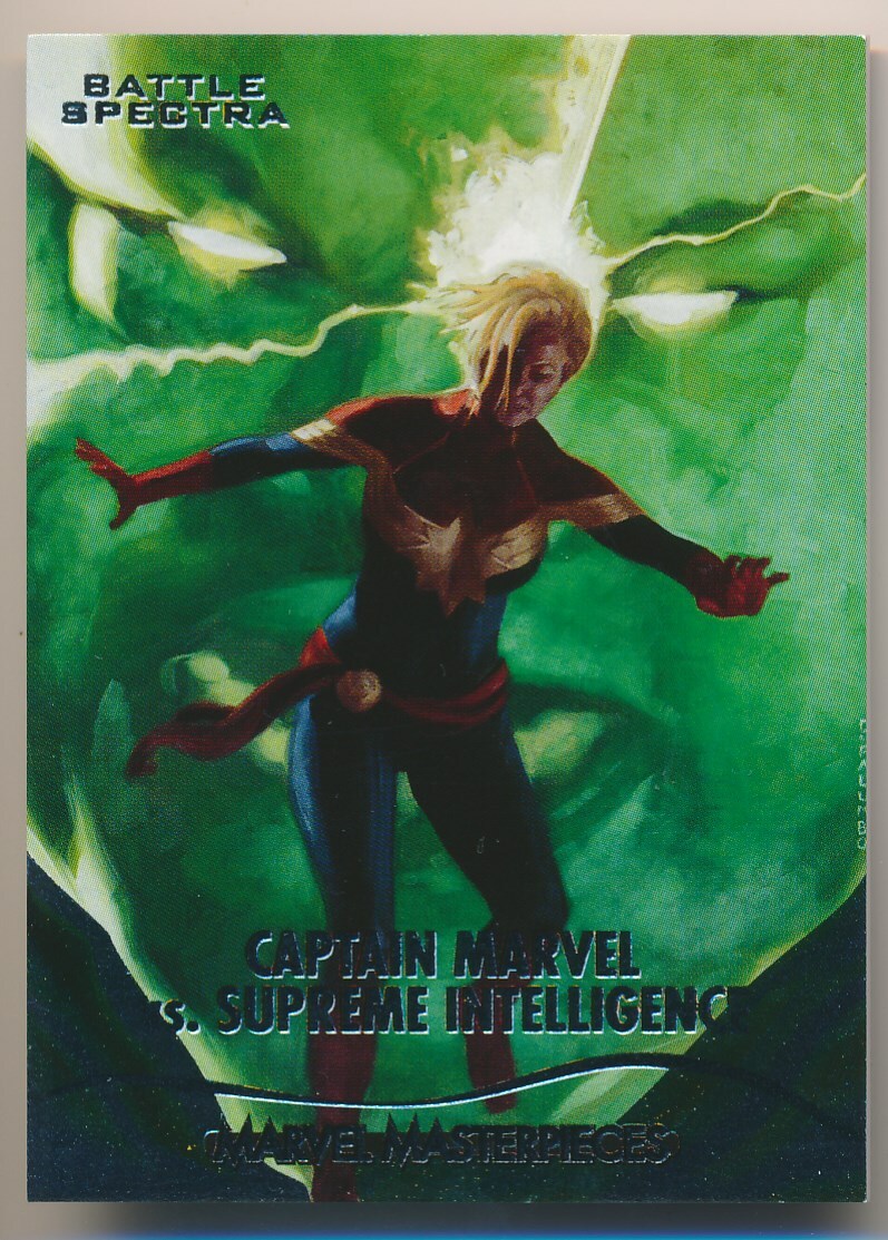 BS-5 CAPTAIN MARVEL SUPREME INTELLIGENCE 2020 Marvel Masterpieces ...