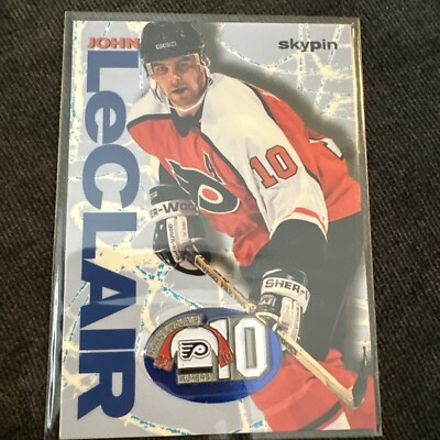 1996-97 Skybox NHL Impact SkyPin John LeClair Philadelphia Flyers | eBay