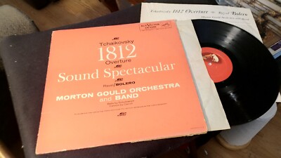 MORTON GOULD 1812 OVERTURE / BOLERO RCA RED SEAL MONO RECORD ALBUM W ...