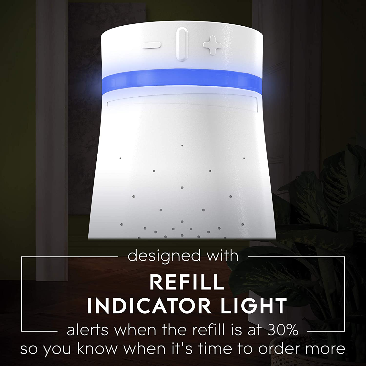 Glade Plugin plus Spray Air Freshener Warmer, Holds Scented Oil Refill ...