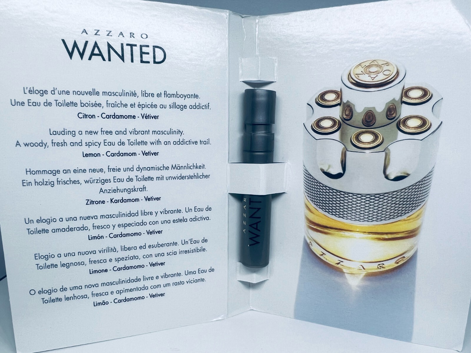 Azzaro Cologne Collection For Men Sample Spray Vials 8pc Set | eBay