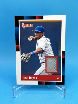 2022 Donruss ~ Jose Reyes Retro Series 1988 Material Jersey ~ Chicago ...