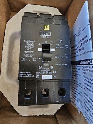 Schneider Electric Square D EDB34030 Circuit Breaker 30A 785901875260| eBay