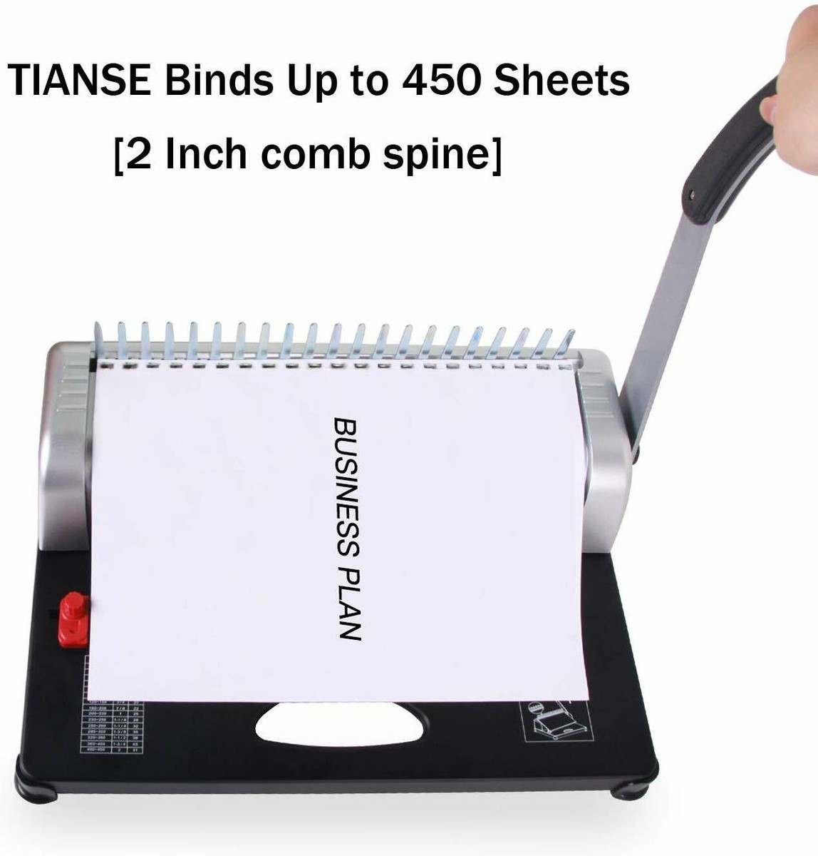 Metal Spiral Binding Machine Semi Automatic Metal Spiral Binding