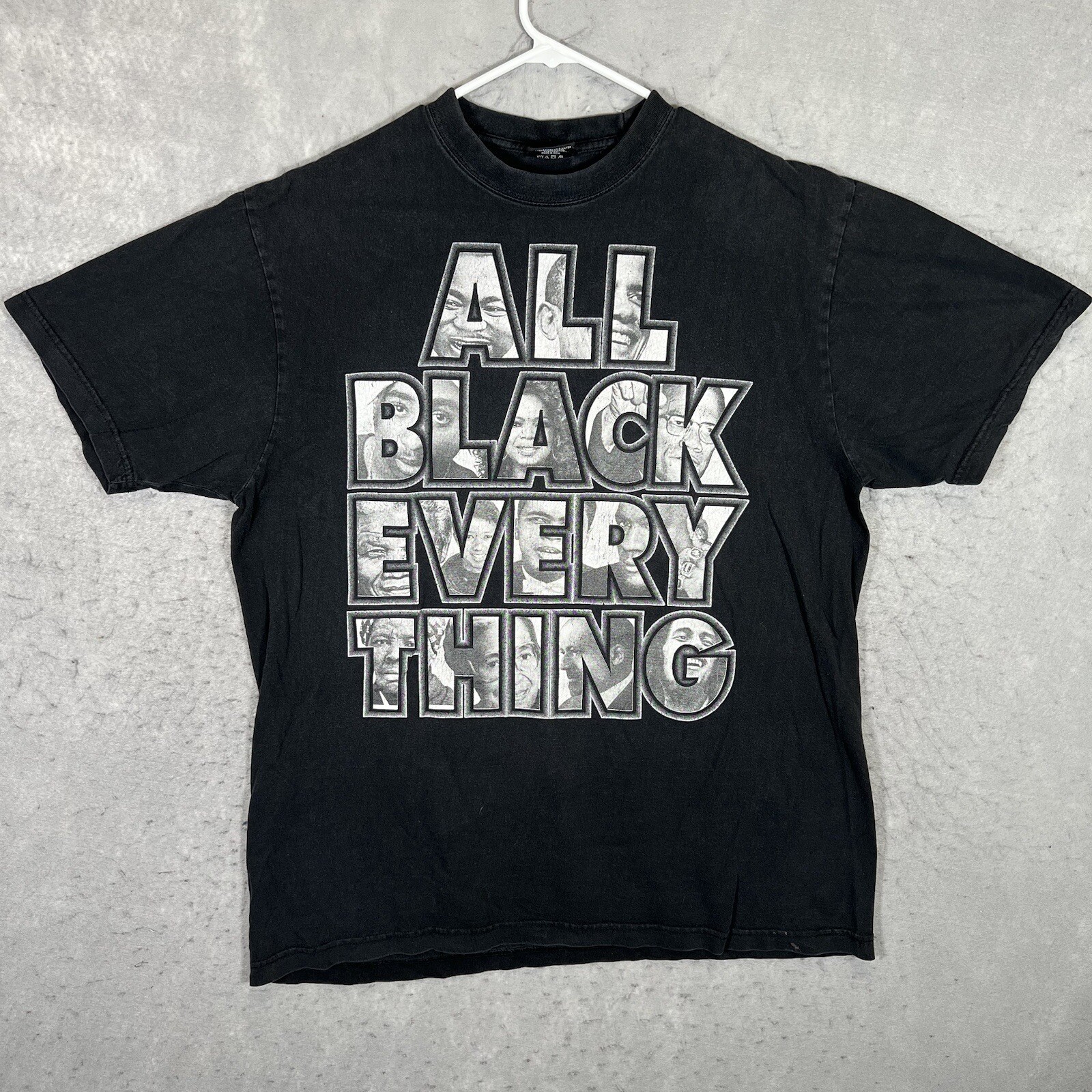 A1 Vintage All Black Everything History Month T Shirt… - Gem