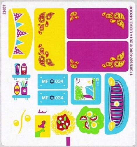 LEGO Friends Sticker Sheets ~ Authentic Lego Stickers ~ U Pick ~ NEW | eBay