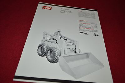 Case Tractor 1530 B Skid Steer Uni Loader Dealer's Brochure MISC3 | eBay