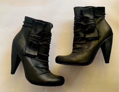 New Seychelles Womens boots heels leather Magpie heels shoes size 7 1/2 ...