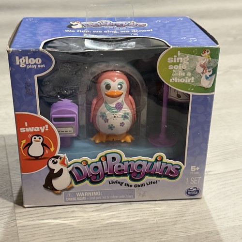 Digi Penguins Igloo Childrens Play Set Pink Penguin Sing and Dance ...