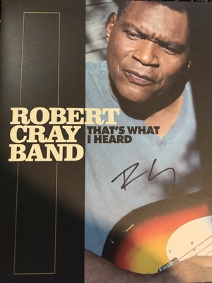 Robert Cray Signed Record | eBay