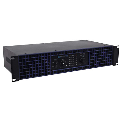 Technical Pro AX1200 Stereo Power Amplifier 1200W Rackmount Amp w/ EQ ...