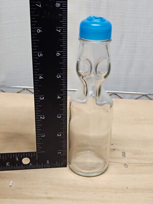 CODD MARBLE NECK BOTTLE - BLUE TOP - | eBay UK
