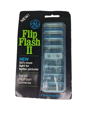Vintage GE General Electric Flip Flash II For Cameras Unused with ...
