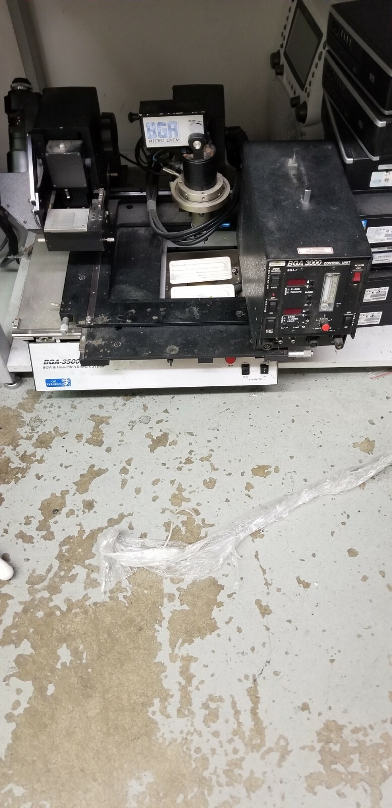 METCAL Convection Rework System Series BGA 3000 CONTROL UNIT AND BGA ...