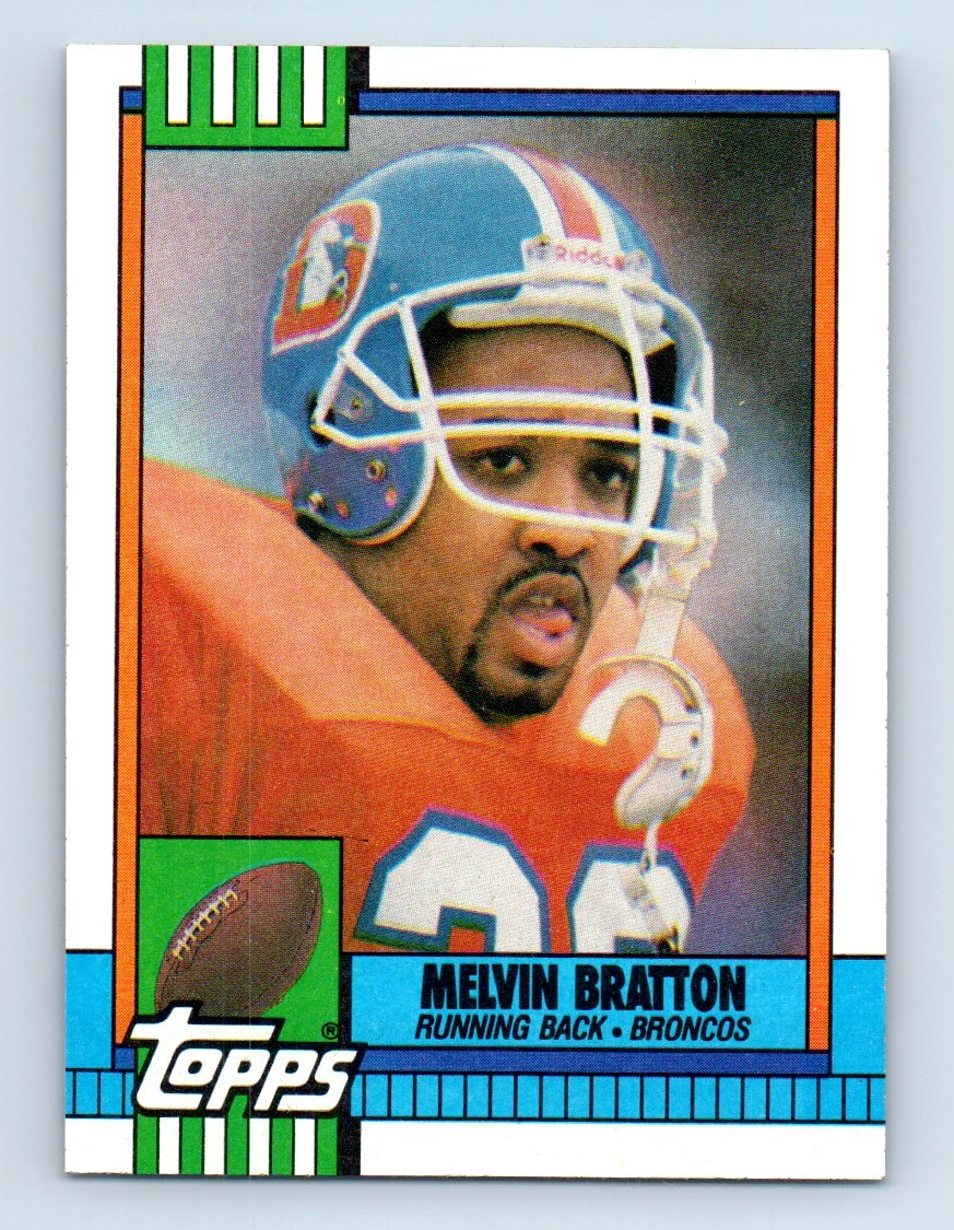 1990 Topps Melvin Bratton Denver Broncos #42 | eBay