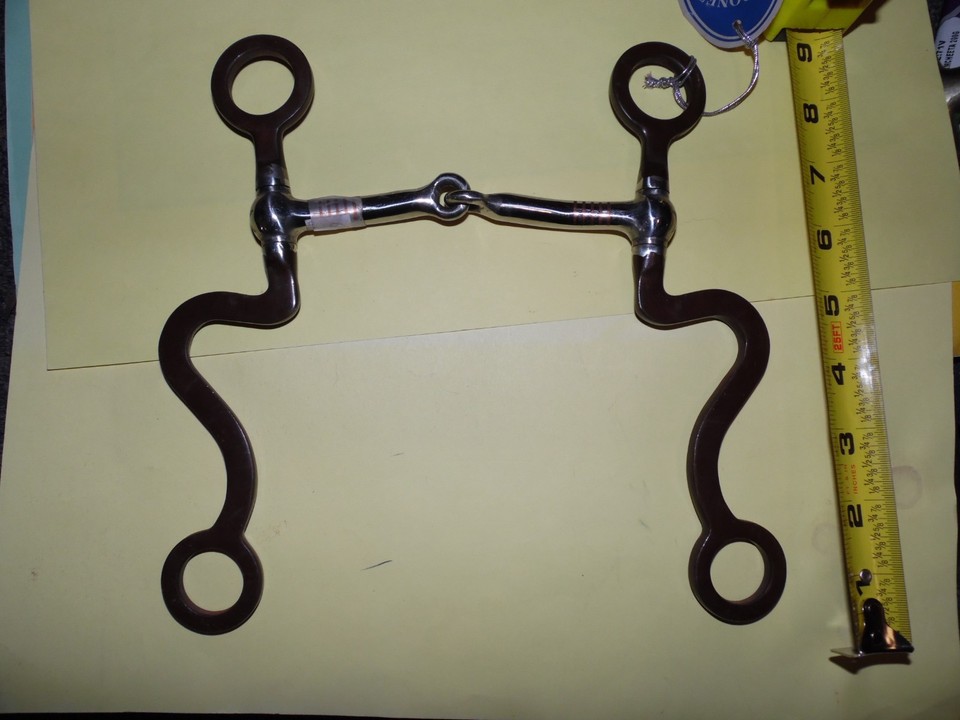 Reinsman Pro Roper Western Bit snaffle mouth 873 | eBay