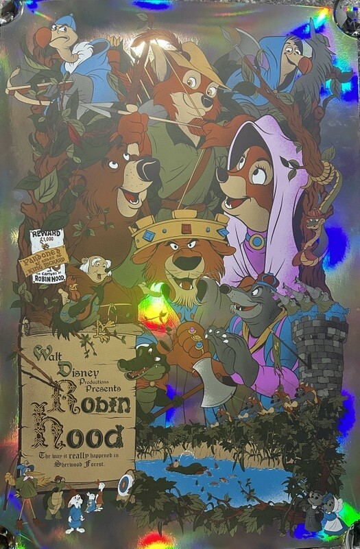 Disney Poster Mit Robin Hood The Adventures Of Robin Hood (1938)