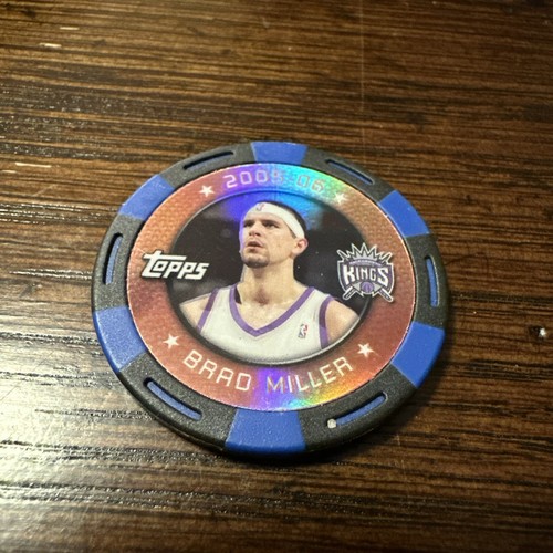 2005-06 Topps NBA Collectors Chip Blue Foil /299, Brad Miller, Kings | eBay