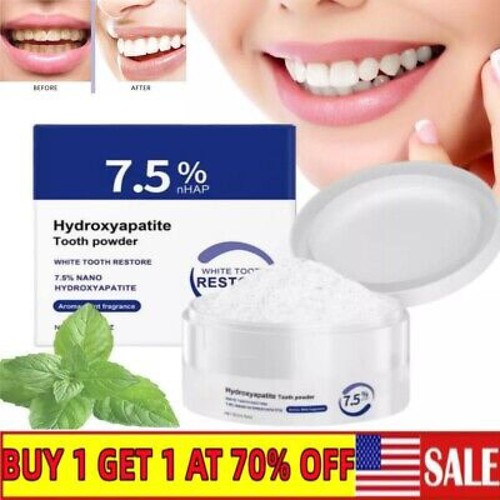 Hydroxyapatite Tooth Powder Care Cleaning Powder Freshening Breath ...