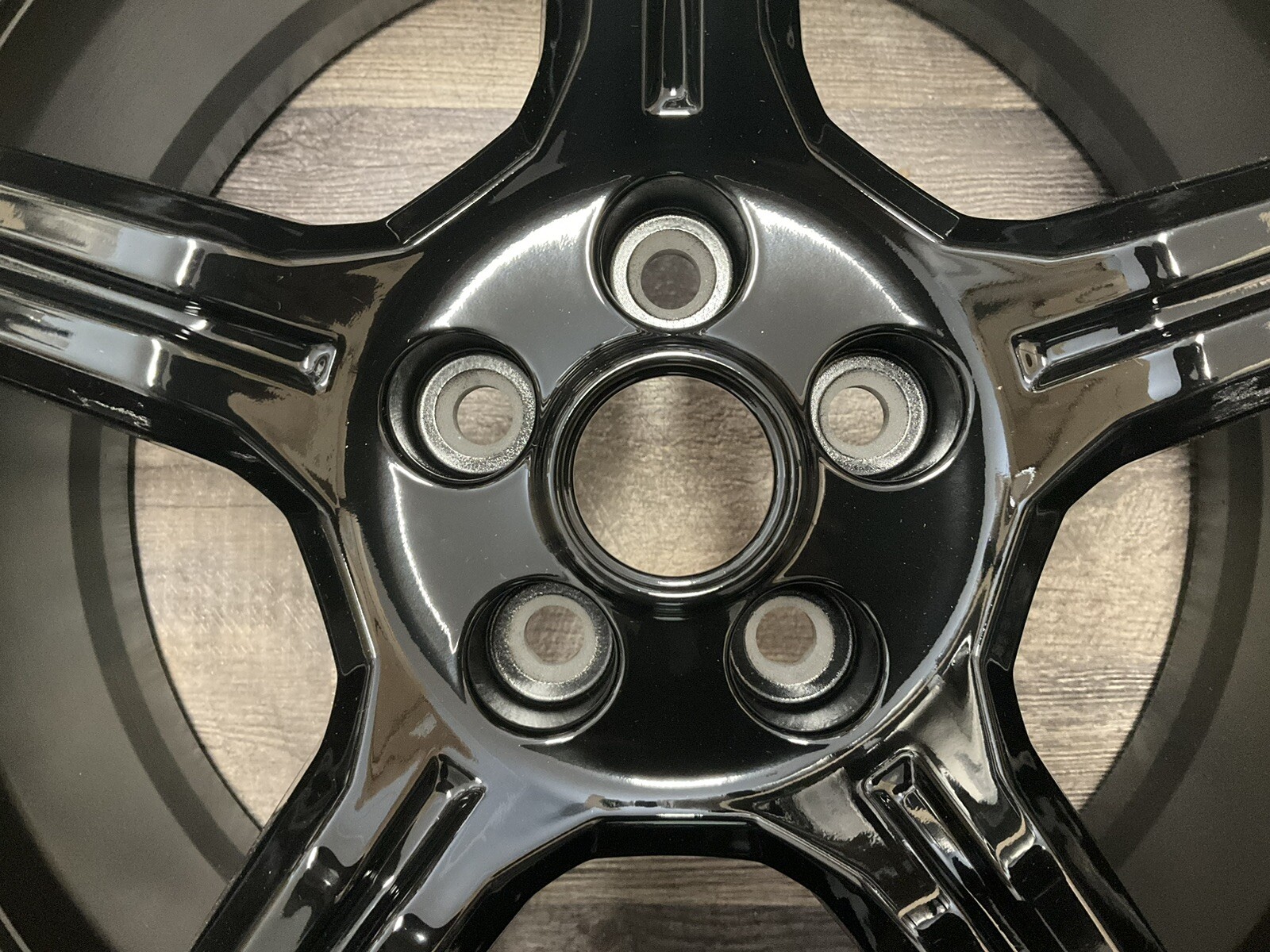 19x8.5 5 Spoke Ford Aluminum Wheel Machined and Black 96149 for sale ...