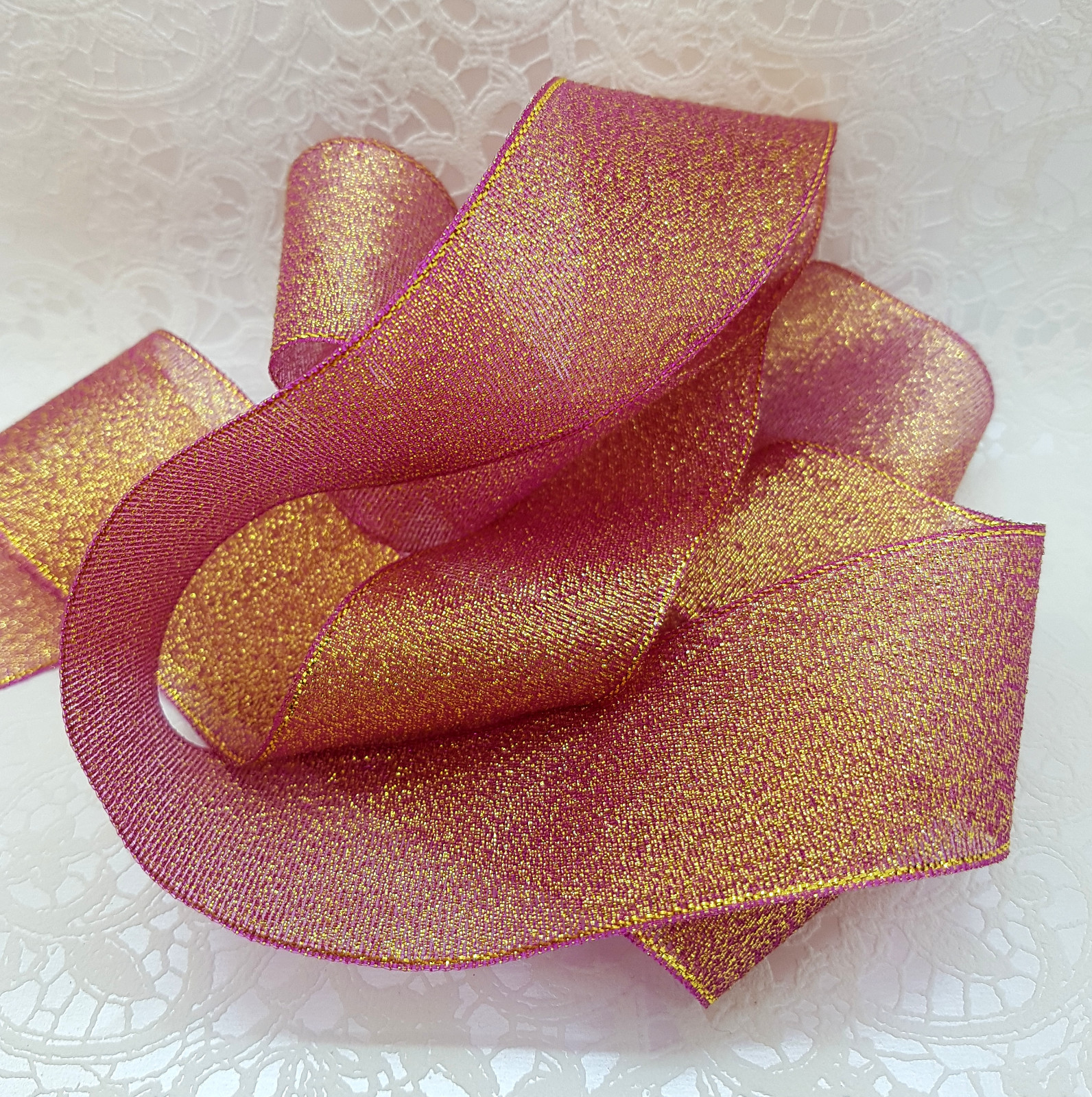 2m, 30m or 90m *** GLITTER SPARKLE RIBBONS *** 3mm, 6mm, 12mm, 25mm ...