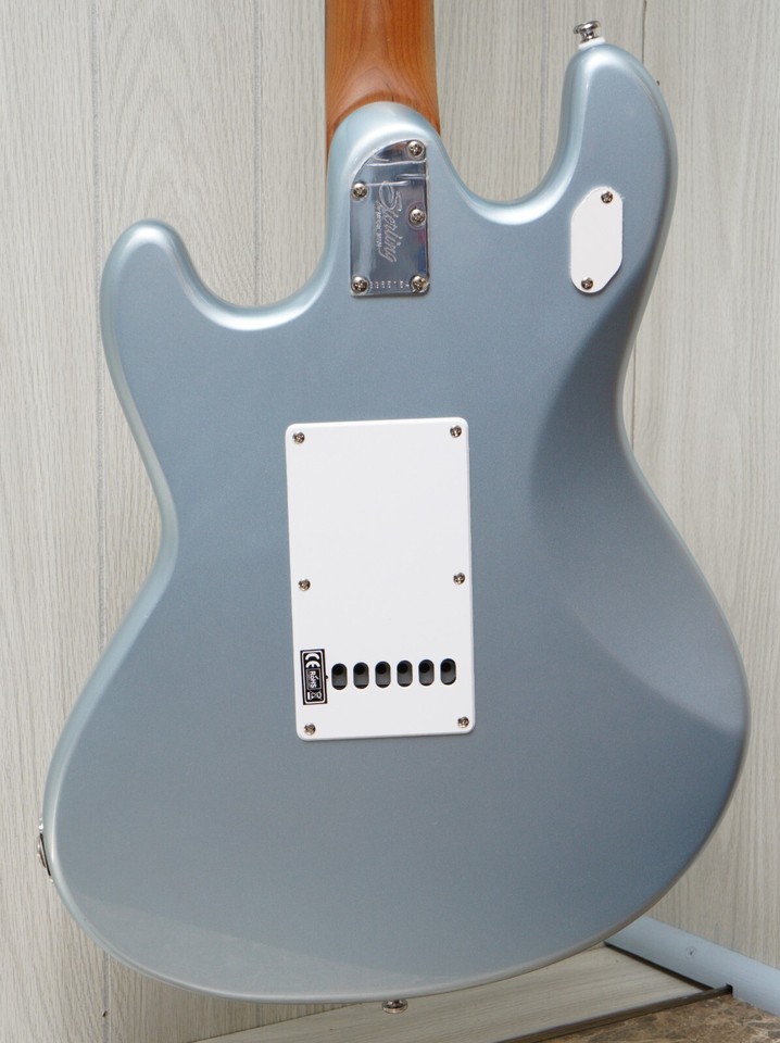 Sterling By Music Man StingRay SR50 Electric Guitar Firemist Silver - W ...