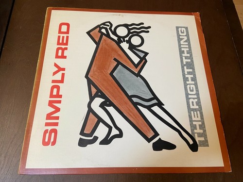 Simply Red~The Right Thing~12" SINGLE~Synth Pop Rock 80s~DJ Samples ...