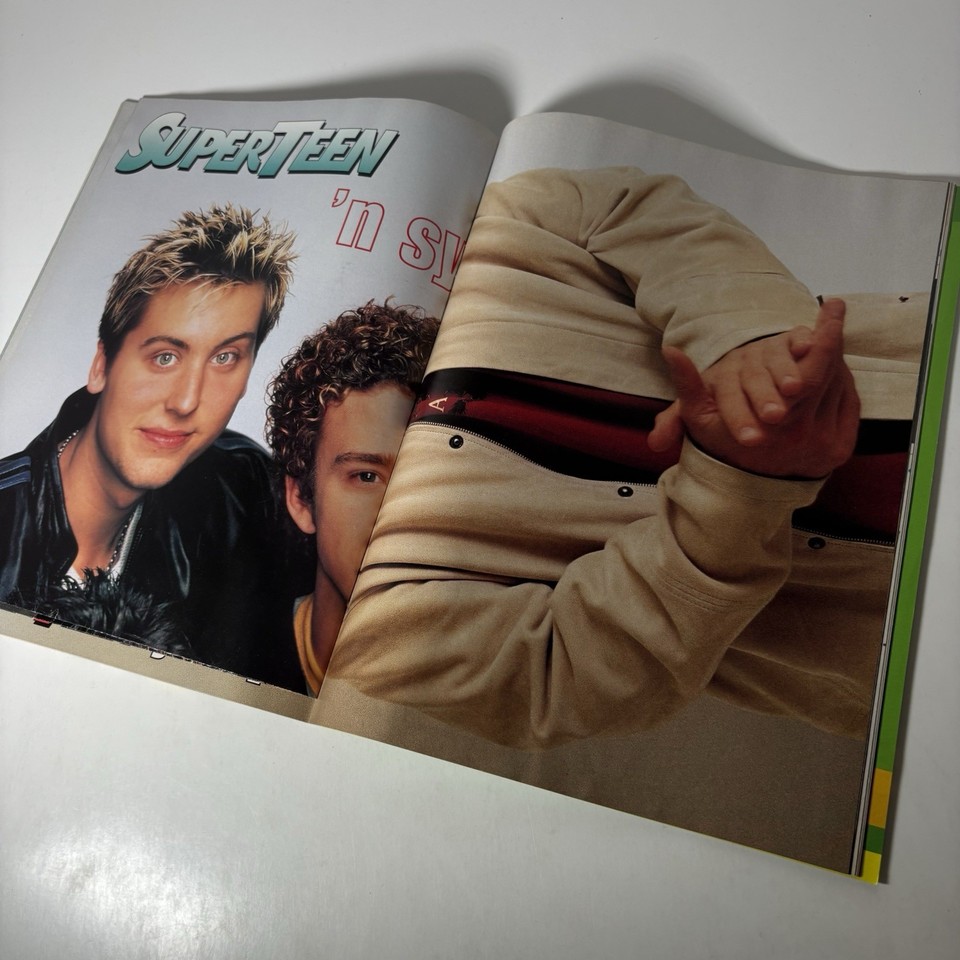 Super Teen Magazine October 2000 Y2K Vintage Posters NSYNC Britney ...