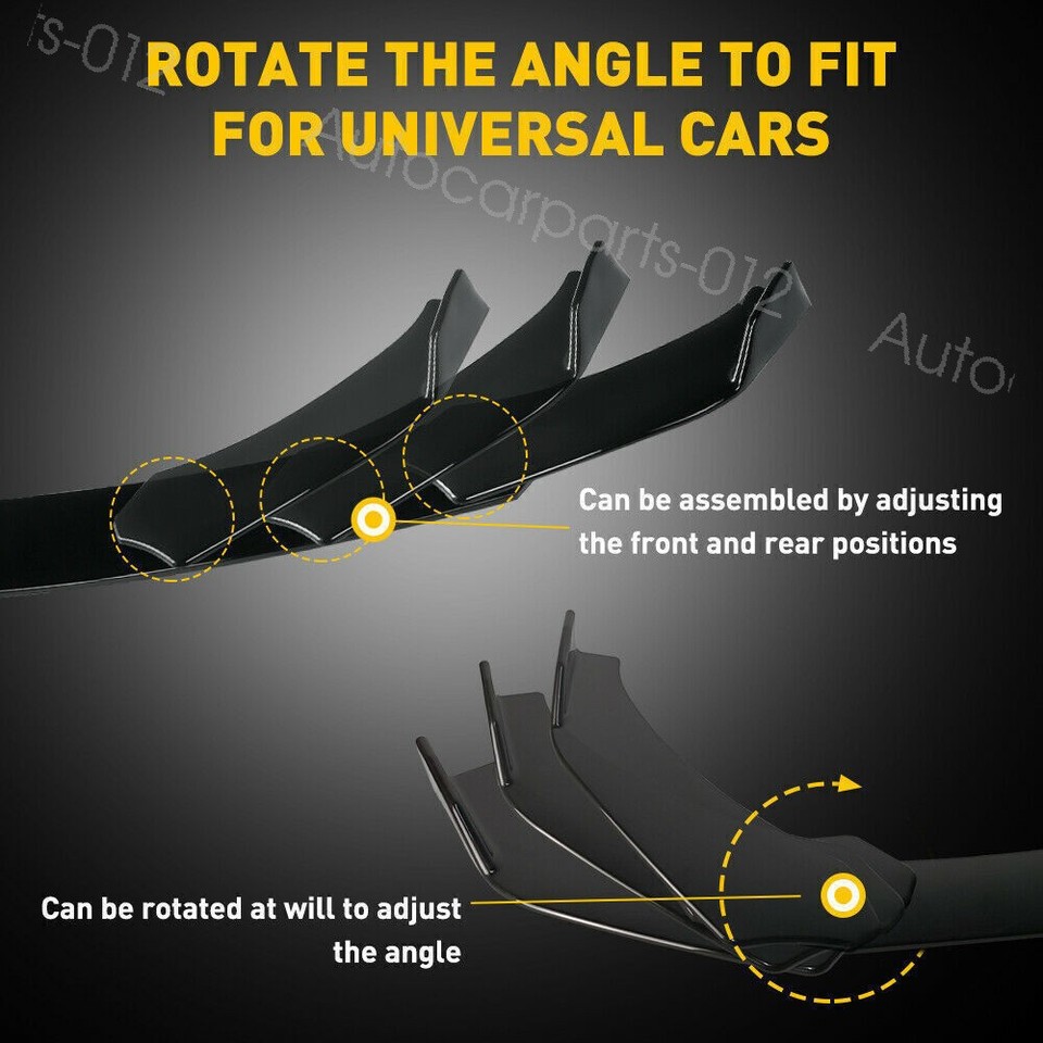 For Pontiac Firebird Trans Am Front Bumper Lip Splitter Chin Spoiler ...