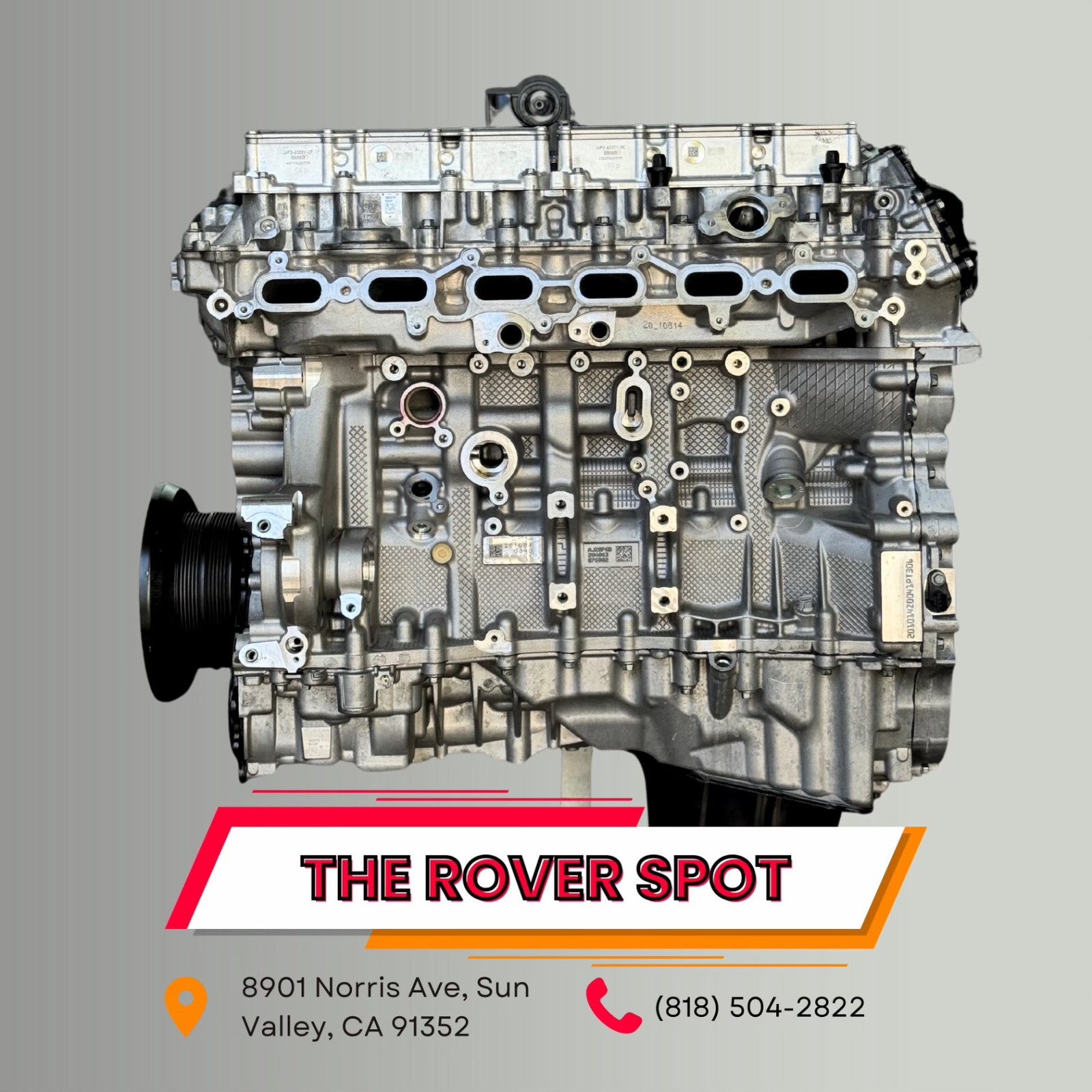 Land Rover Range Rover (L405) 3.0L i6 Ingenium Full Reman Engine Part # ...