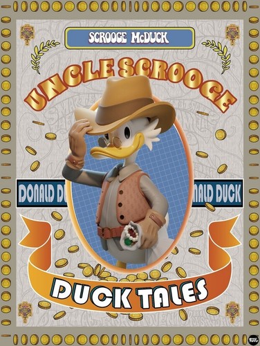 Morstorm Scrooge Mcduck Uncle Scrooge Duck Tales 15cm/5.9" Figurine ...