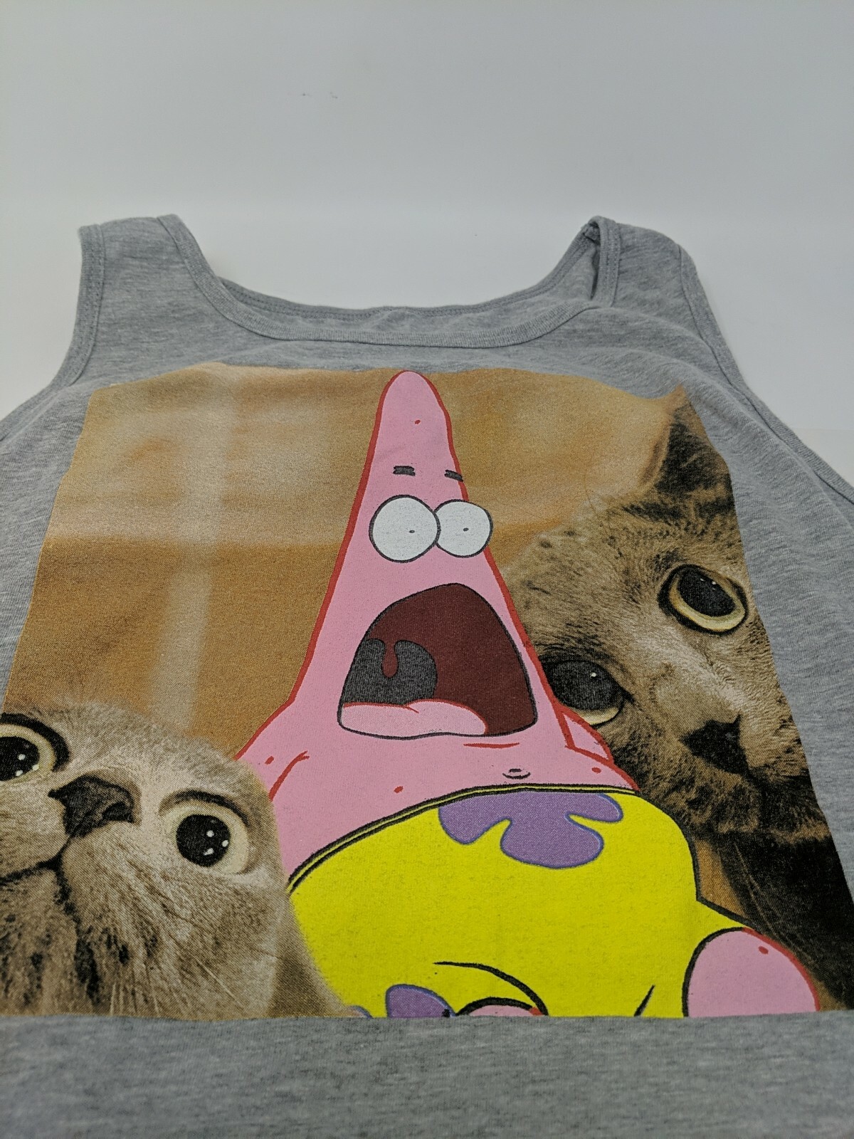 Spongebob Nickelodeon Patrick Surrounded By Cats Wome… - Gem