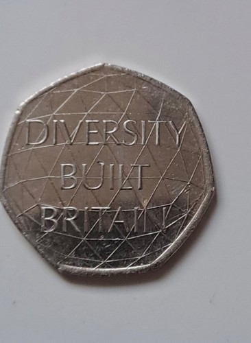 Very Rare Diversity Built Britain 50p Coin 2020. (1 unit) | eBay UK