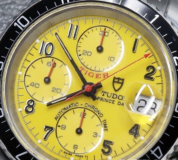 Tudor Chronotime Tiger Ref.79270P Cal.7750 Automatic Chronograph 1997 ...