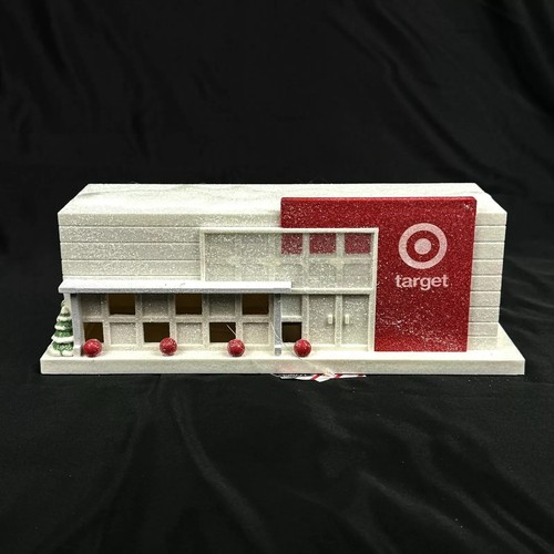 LED Target Store Target Bullseye Playground Snowy Holiday Display | eBay