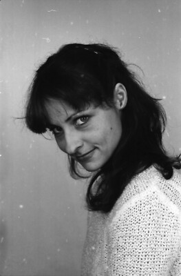 Vintage 1980's Photo Negative Fashion Model Beautiful Woman | eBay