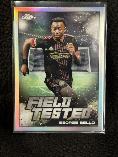 2022 Topps Chrome MLS Field Tested Refractor #FT-11 George Bello ...