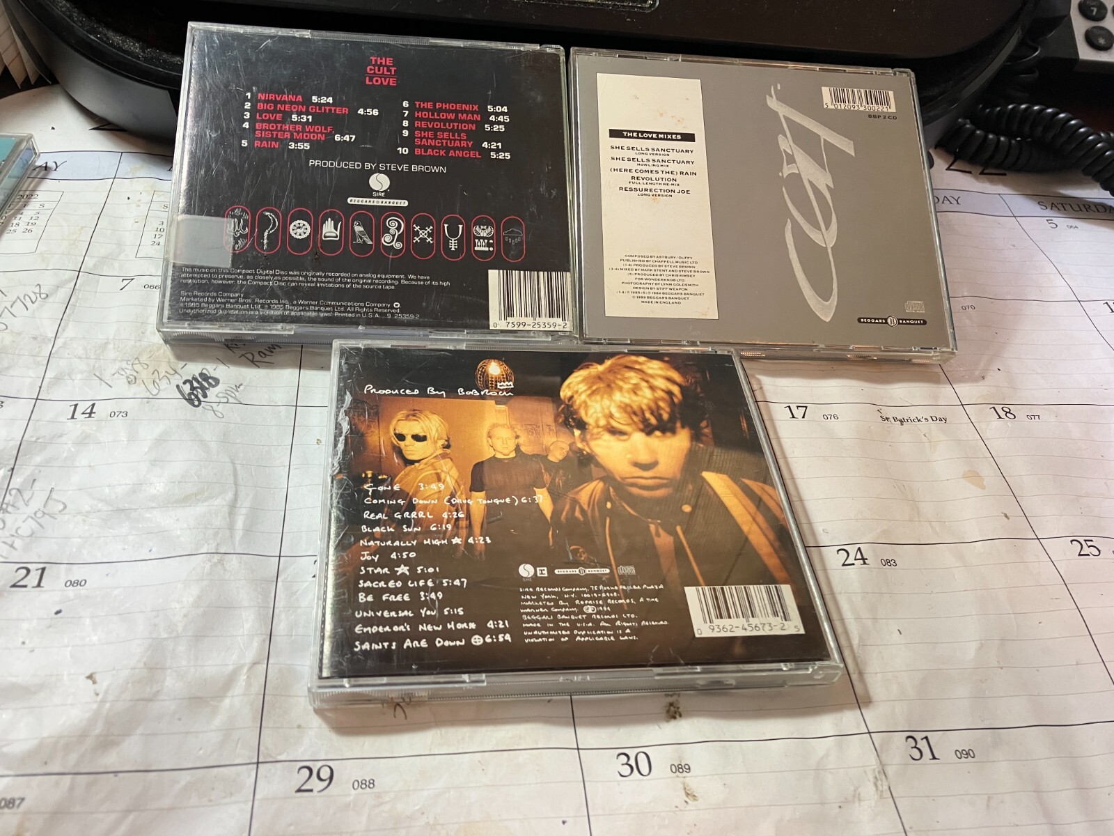 THE CULT 3 CD LOT: THE CULT, LOVE, THE LOVE REMIXES | eBay