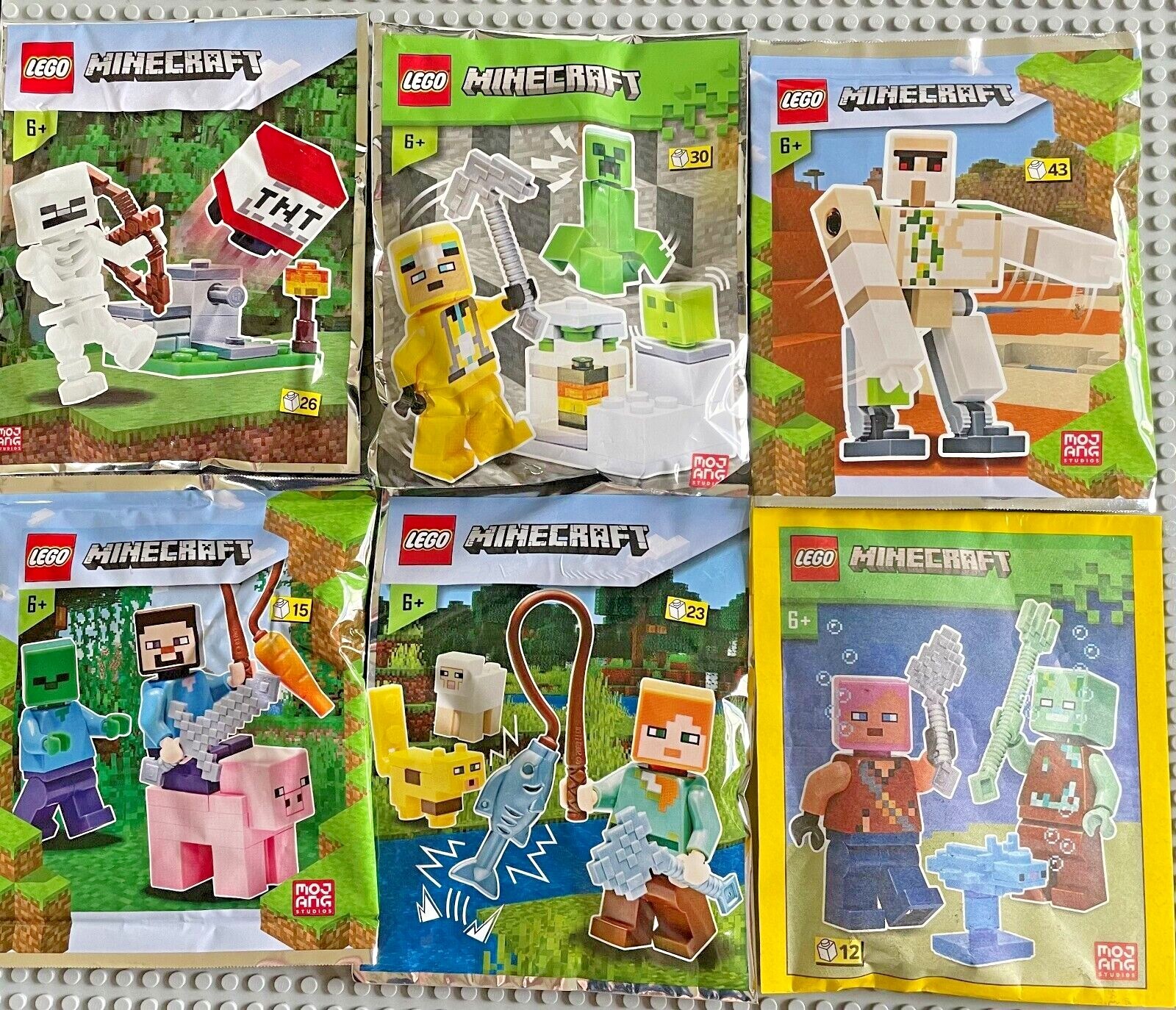 LEGO Minecraft Minifigure Foil Pack Limited Edition Foil Pack - YOU ...