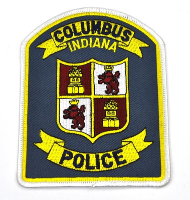 Columbus Indiana Police Uniform Aufnäher USA Polizei Emblem Patch ...