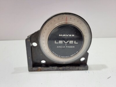 Mayes Plastic Level and Angle Finder Magnetic Base | eBay