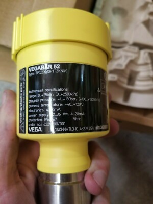 Vega Vegabar 52 Pressure Transmitter B82.IMDNSCGISZXKIQXX BEGBAR 52 SE ...